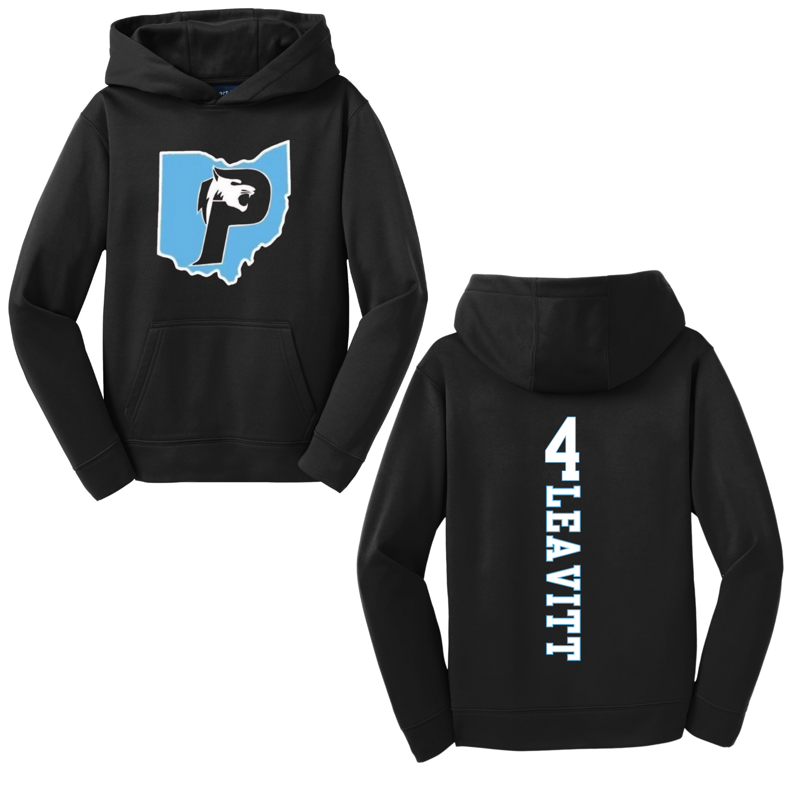 Pickerington Predators Personalized Logo Hooded Sweatshirt – Summer Sunday